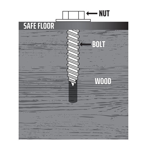 Liberty Safe Wood Anchor Kit with Drill Bit